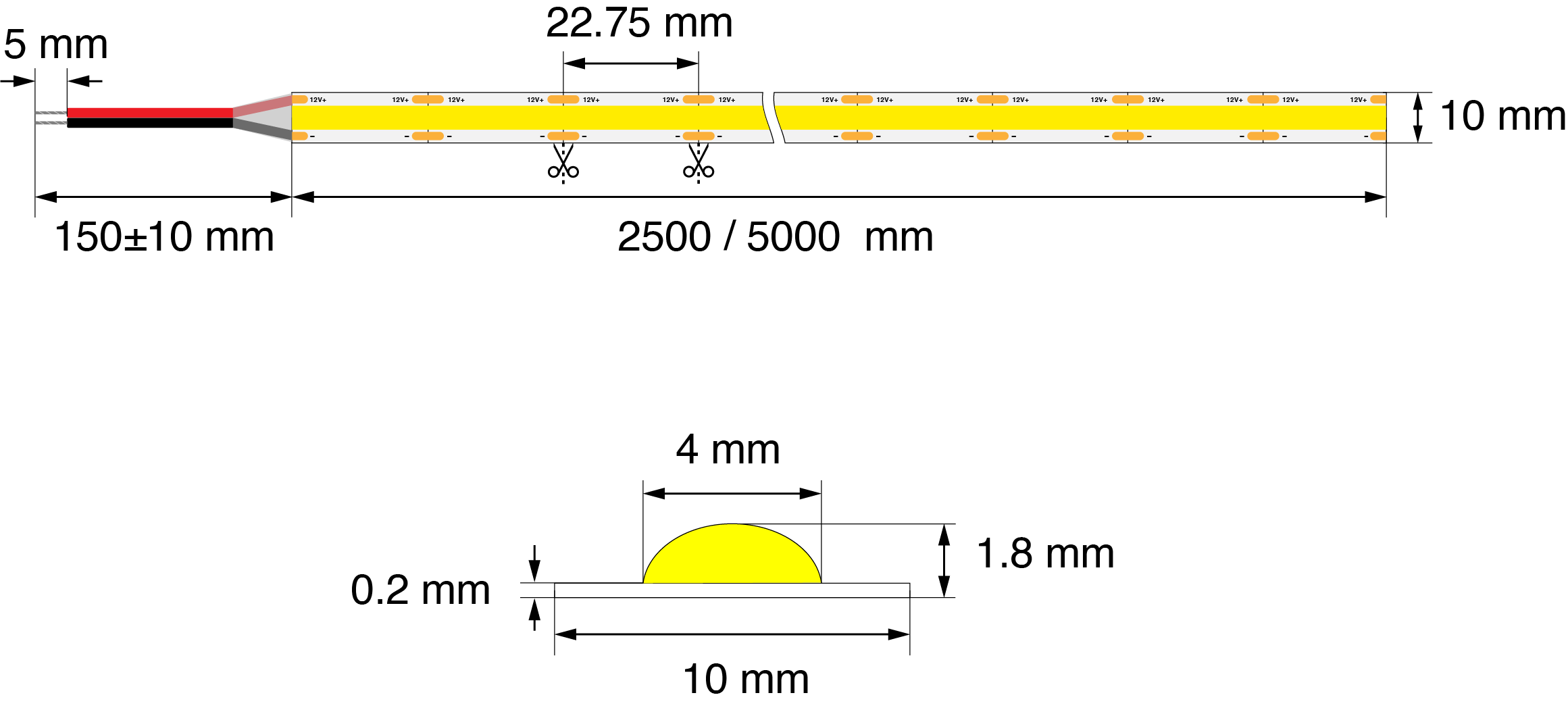 C10-528A-WW5 (2700K, 1302lm/m, 5m) – illuburg